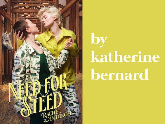 Romance Novel, Need For Steed - RachelAntonoff.com