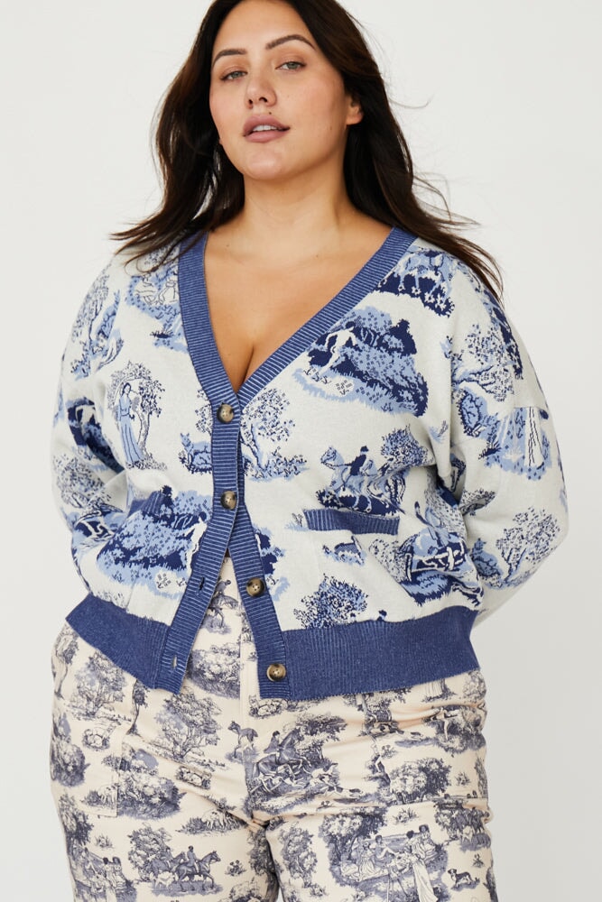 Toile Print: Sweaters, Tops, Shorts, & Bags - RachelAntonoff.com